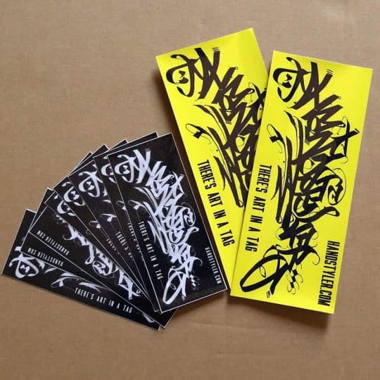 In The Shop: Handstyler Stickers - Handstyler