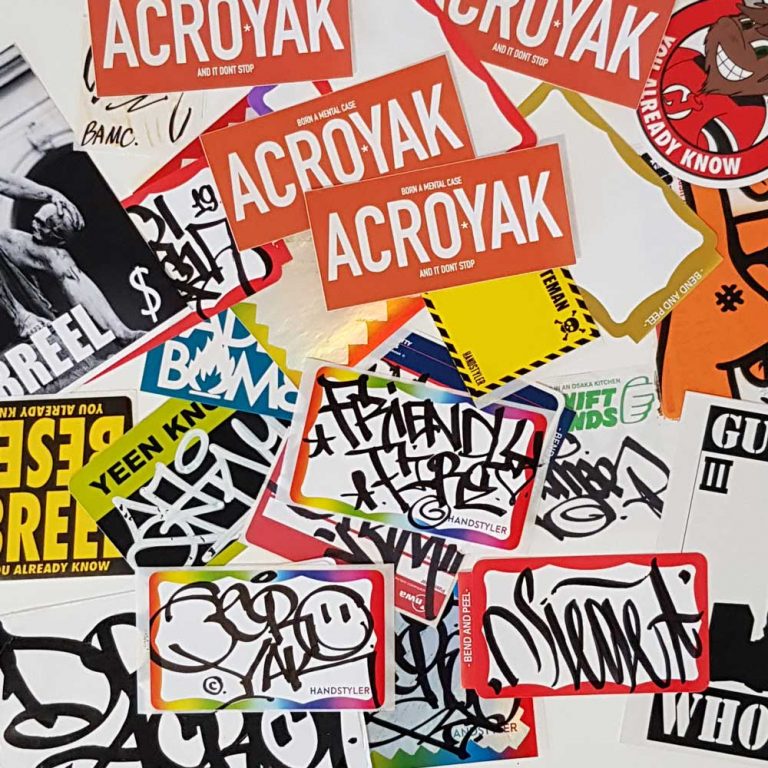 Acroe Sticker Pack (Free Shipping Worldwide) - Handstyler