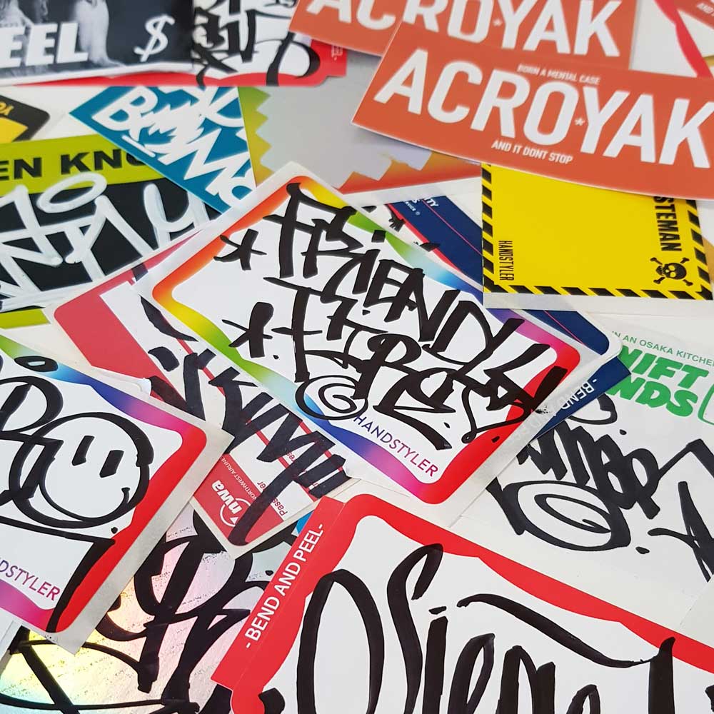 Acroe "Friendly Fire" Sticker Pack (Free Shipping Worldwide) - Handstyler